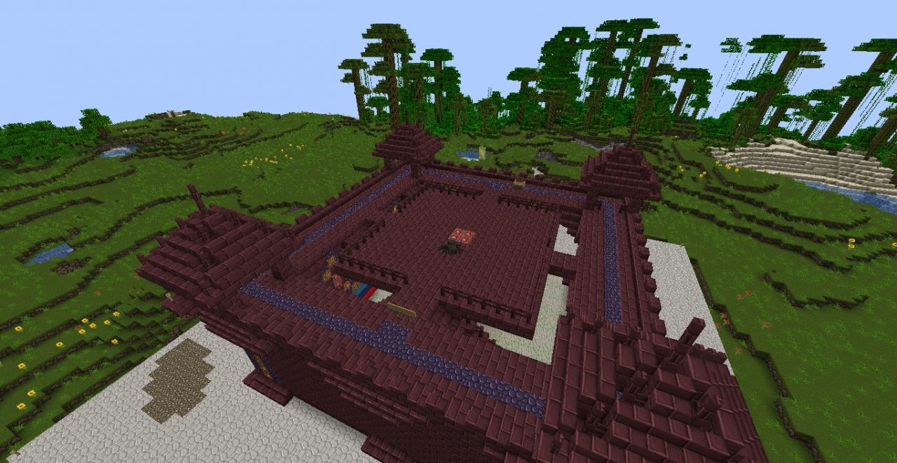 Netherbrick Server Spawn Minecraft Map