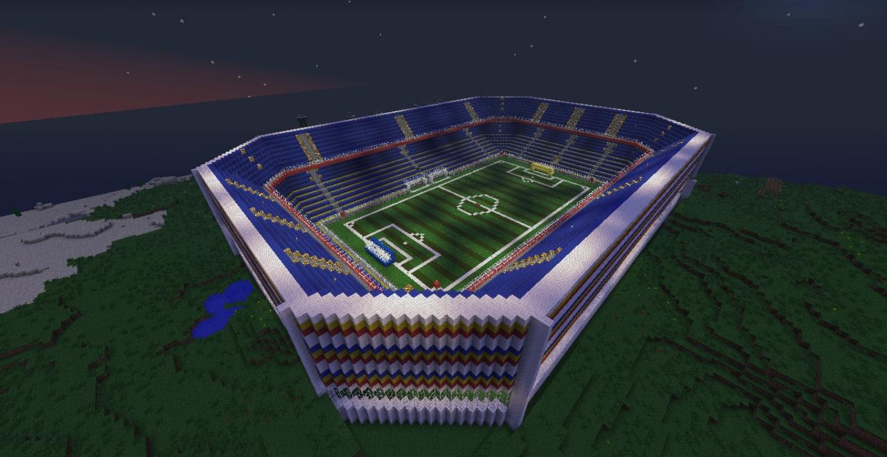 Soccer Stadium Minecraft Map