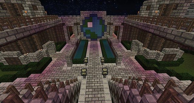 The Main Courtyard [DISCONTINUED] Minecraft Map