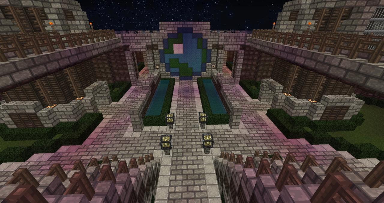 The Main Courtyard [DISCONTINUED] Minecraft Map