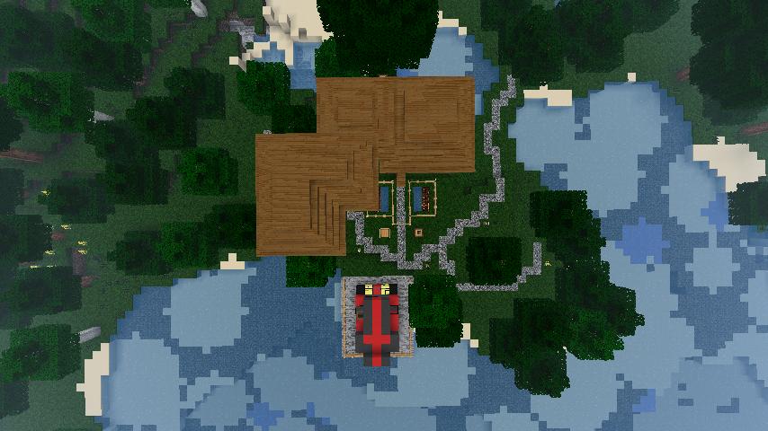 Relaxation Cottage -First Modern Build- Minecraft Map