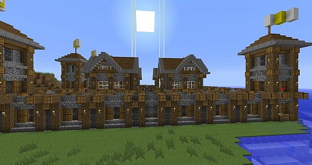 Rustic spawn (PMC Spawn Contest) Minecraft Map