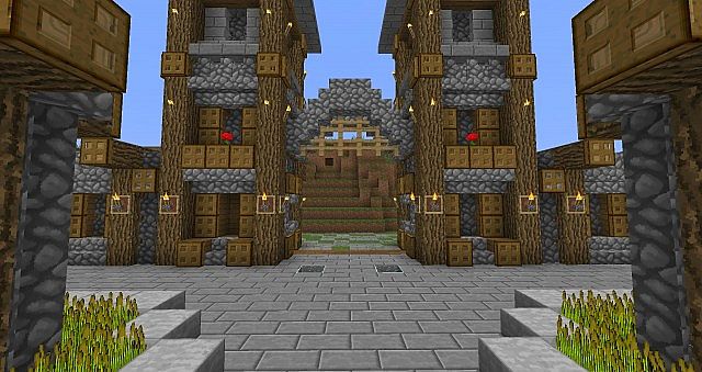 Rustic spawn (PMC Spawn Contest) Minecraft Map