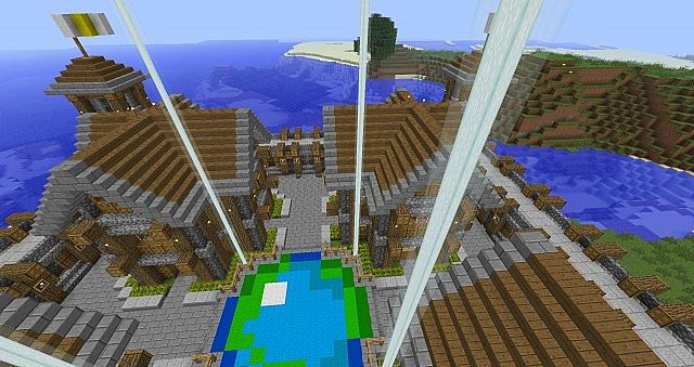 Rustic spawn (PMC Spawn Contest) Minecraft Map