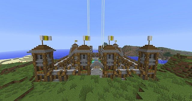 Rustic spawn (PMC Spawn Contest) Minecraft Map