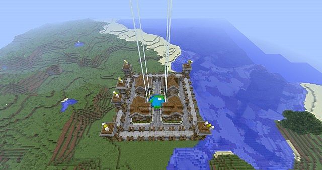 Rustic spawn (PMC Spawn Contest) Minecraft Map