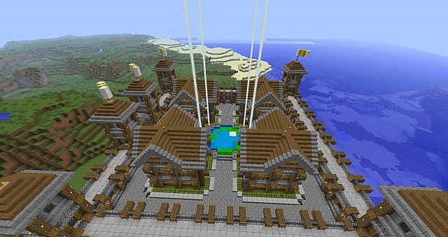 Rustic spawn (PMC Spawn Contest) Minecraft Map