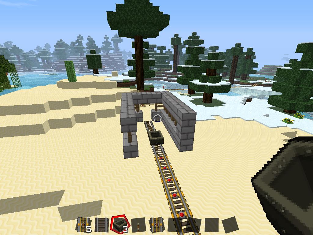 railway Minecraft Map