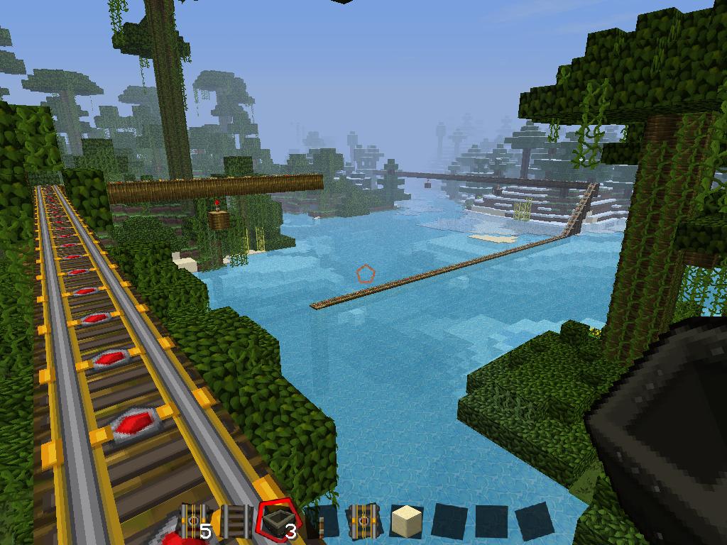 railway Minecraft Map