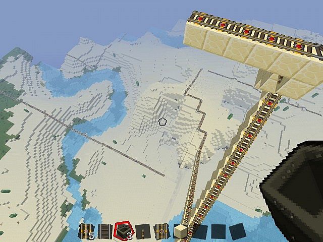 railway Minecraft Map