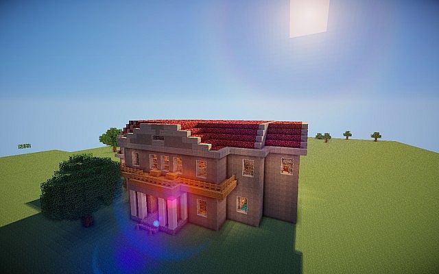 Stone Mansion Minecraft Map