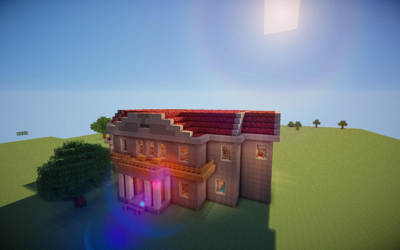 Stone Mansion Minecraft Map
