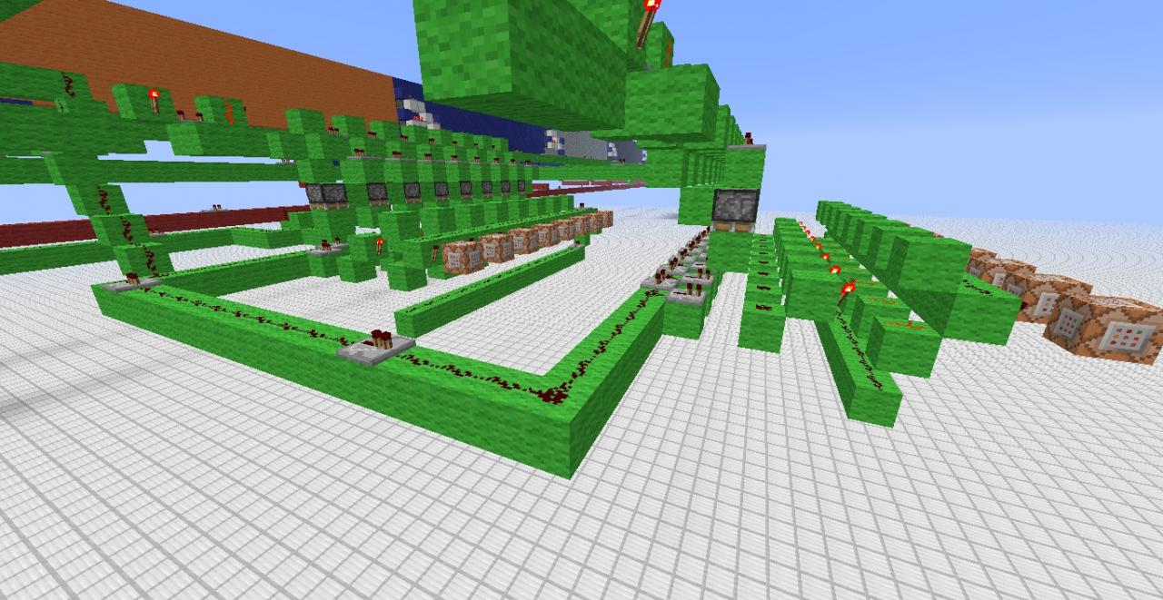 Minecraft Redstone Minigame - The Run Minecraft Map