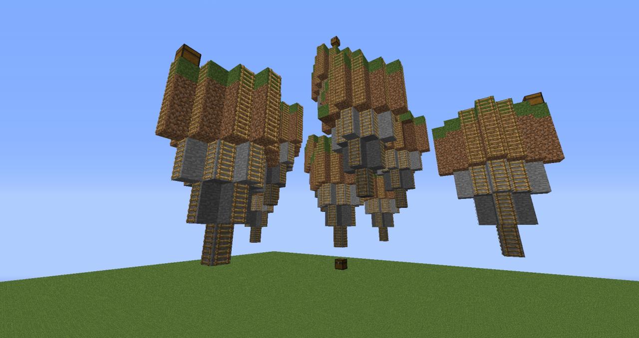 Sky-Island Battle Minecraft Map
