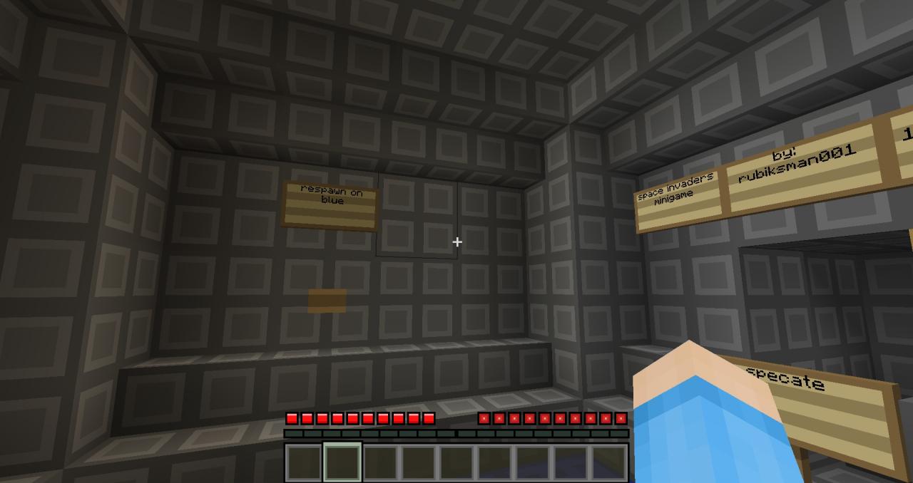 SPACE INVADERS PVP MINIGAME Minecraft Map