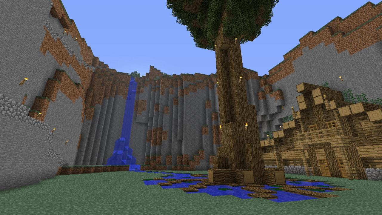 Sacred Tree Minecraft Map