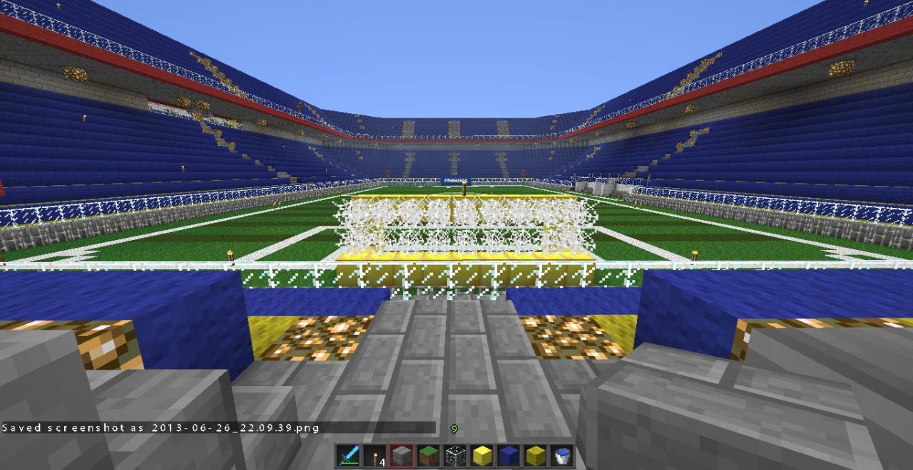 Soccer Stadium Minecraft Map