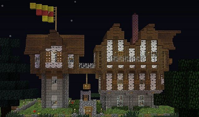 Birch Estate House [Survival] Minecraft Map