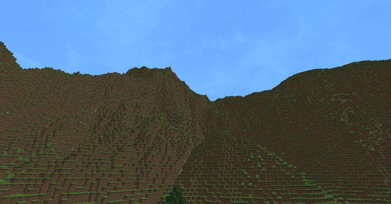 landscape desert/jungle Minecraft Map