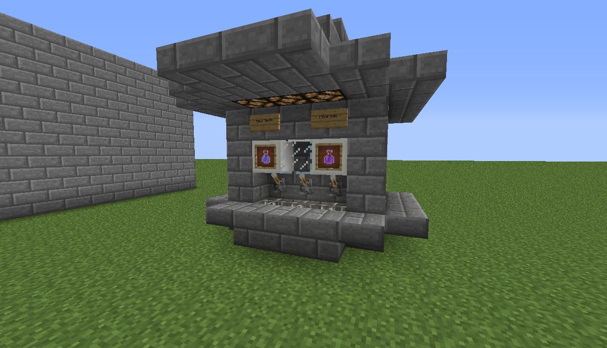 Soda/Potion Machine Minecraft Map
