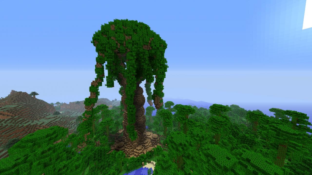 Jungle tree Minecraft Map