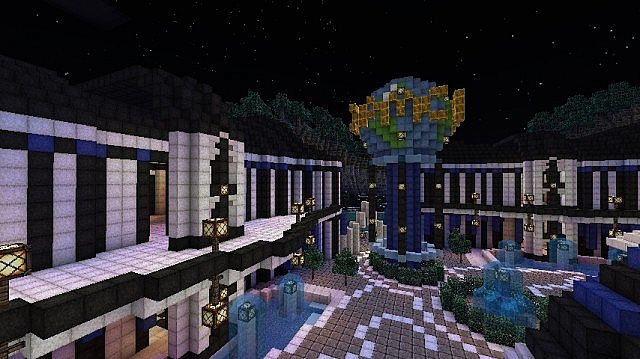 PMC Spawn : BlueLight Minecraft Map