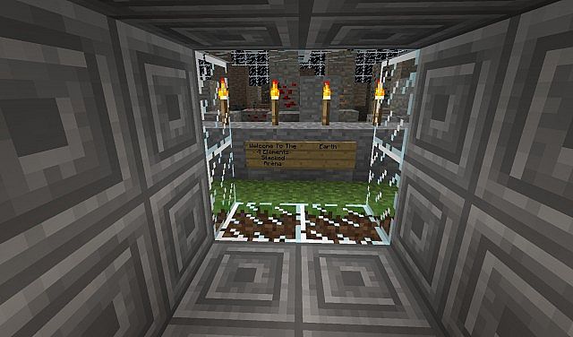 4 Elements PvP Minecraft Map
