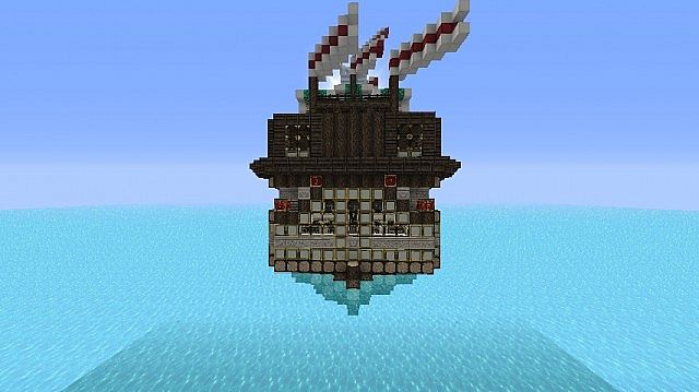 The Rivanian - Colonial Ship Minecraft Map