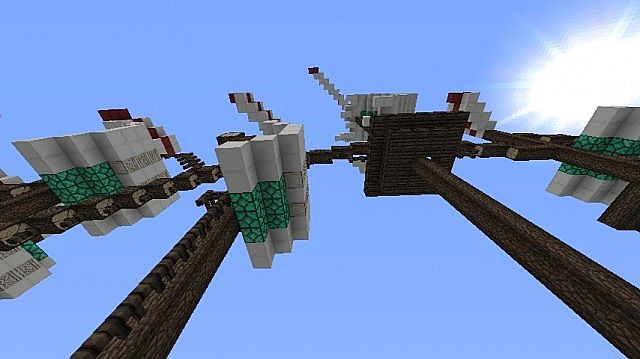 The Rivanian - Colonial Ship Minecraft Map