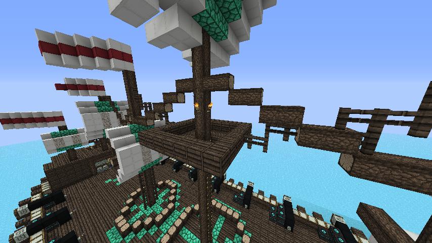 The Rivanian - Colonial Ship Minecraft Map