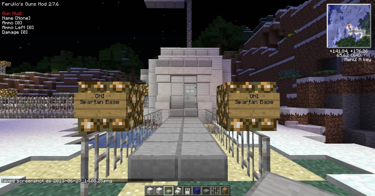 Halo ONI Spartan Base Minecraft Map