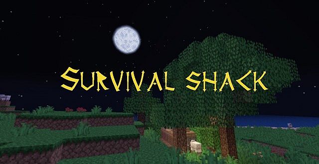 Survival shack Minecraft Map