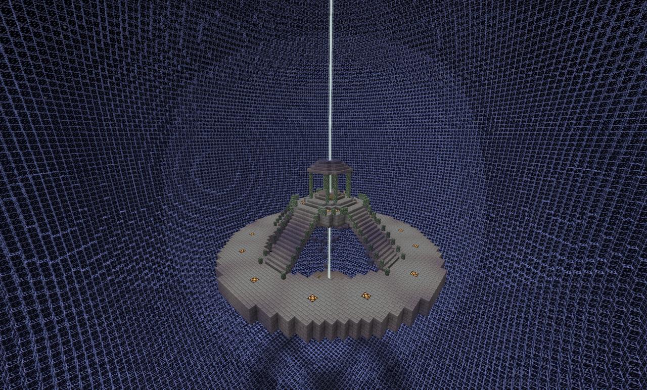 Floating spawn Minecraft Map