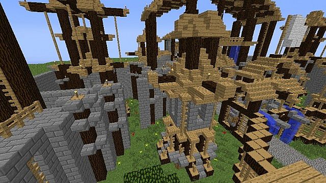 Medieval Server Spawn Minecraft Map