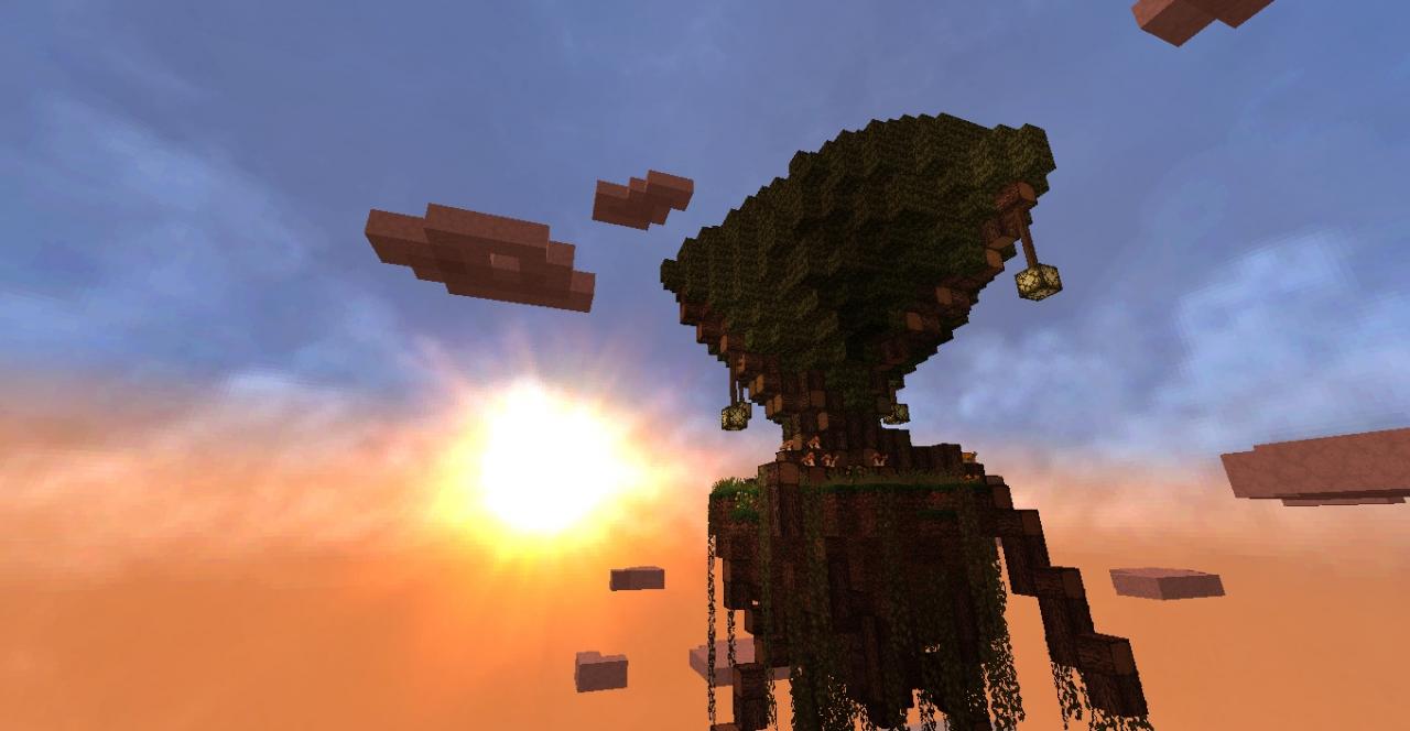 Sky Tree House Minecraft Map