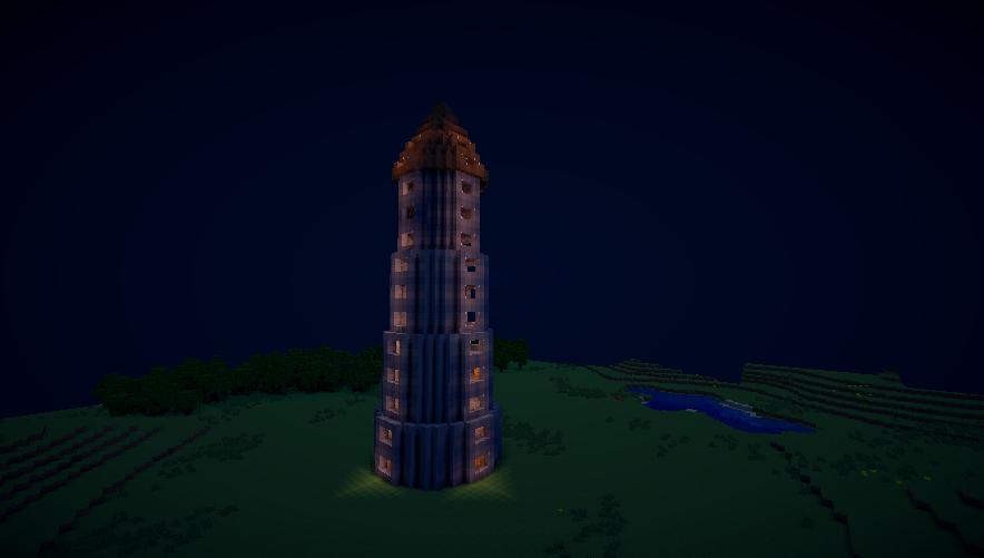 Basic Wizard Tower Survival Minecraft Map
