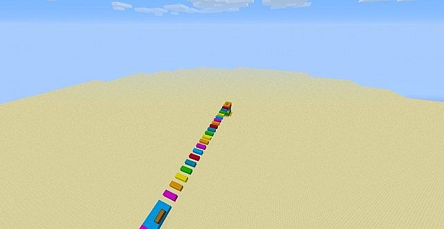 Color Run Minecraft Map