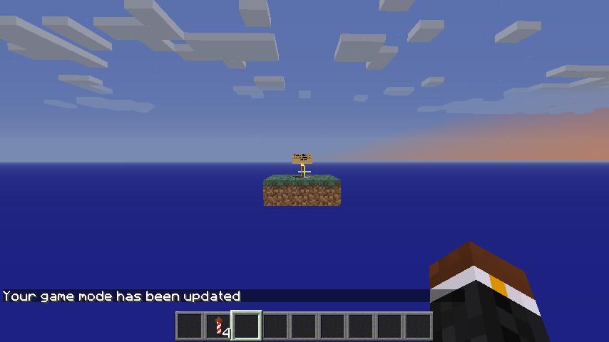 Skyblock Style Map Base Minecraft Project