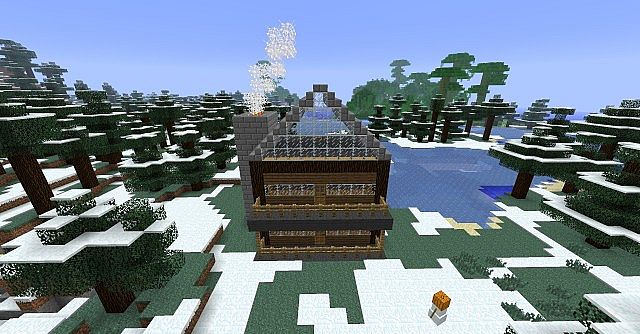 Winter Cottage Minecraft Map