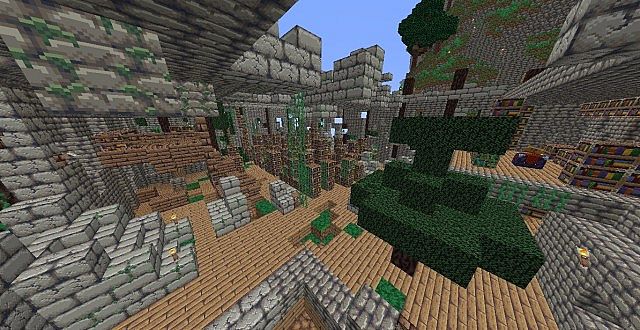 Ancient Library Minecraft Map