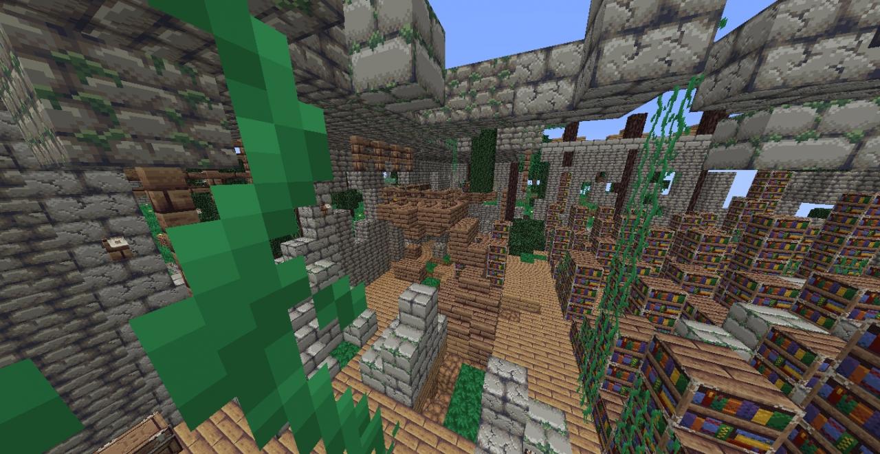 Ancient Library Minecraft Map