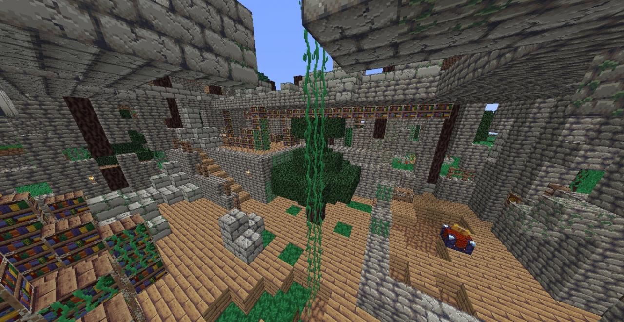 Ancient Library Minecraft Map