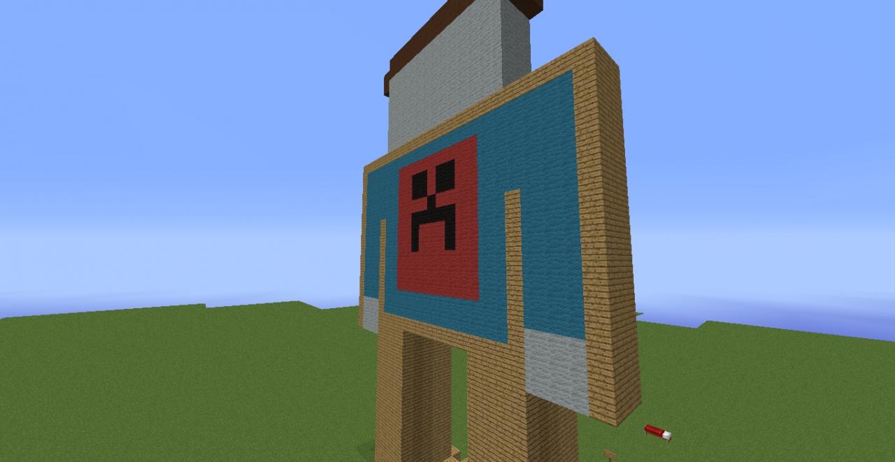 My Giant Human Minecraft Map