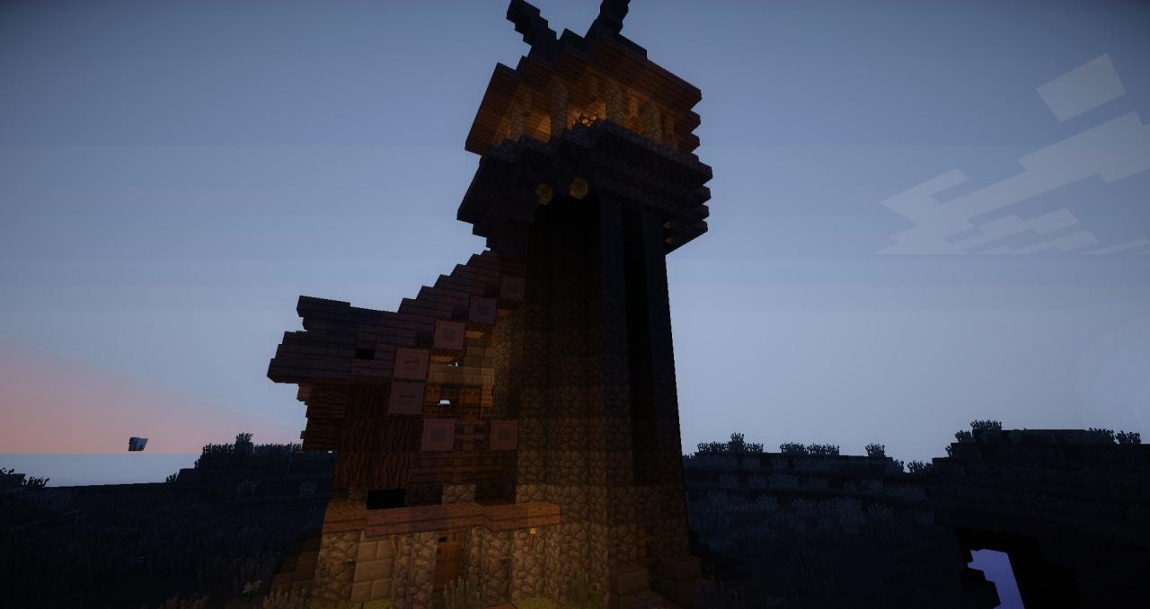 Fortificed medieval House(Schematic,Seed...and more) Minecraft Map