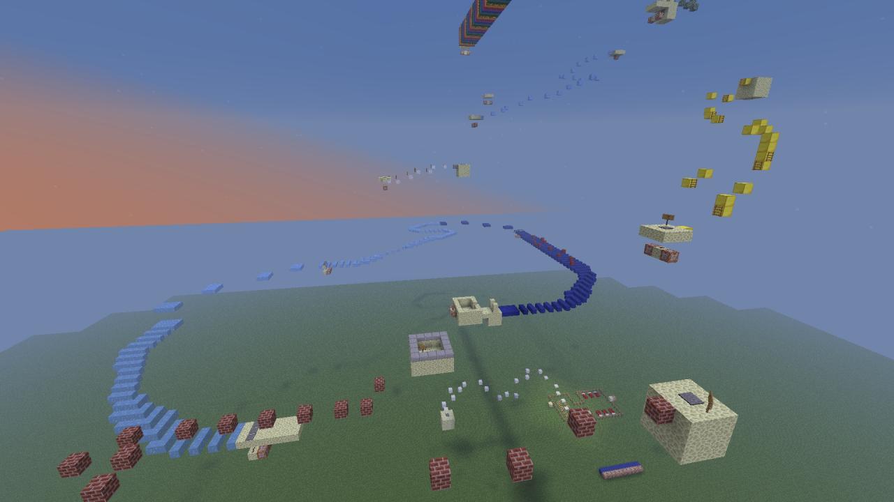 Crazy parkour Stage Minecraft Map