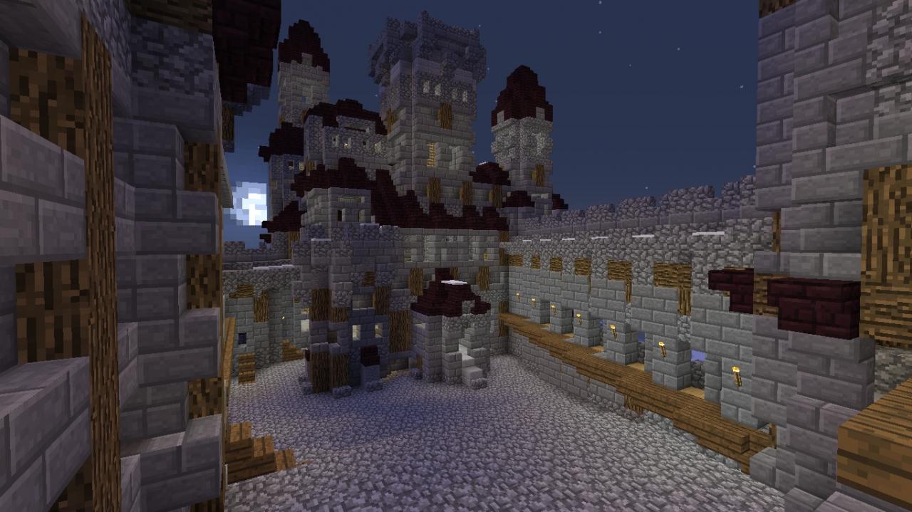 Experimental castle Minecraft Map