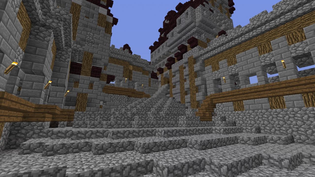 Experimental castle Minecraft Map