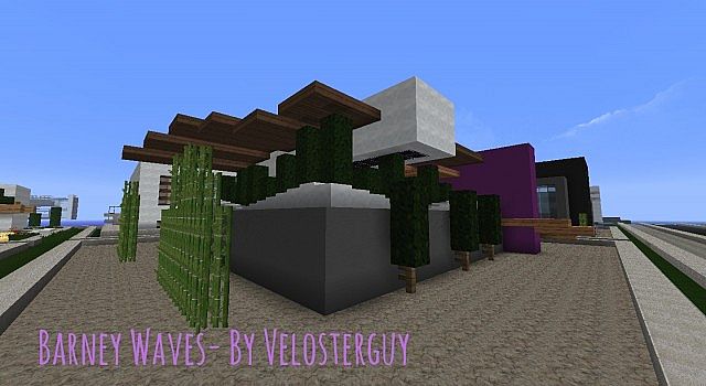 Barney Waves- By VelosterGuy Minecraft Map
