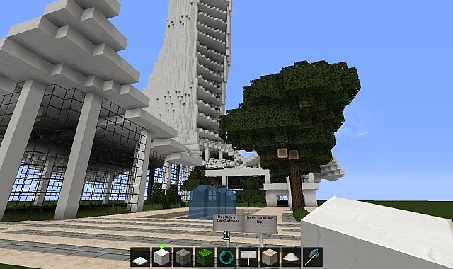 Curvy Tower (looking for renders) Minecraft Map