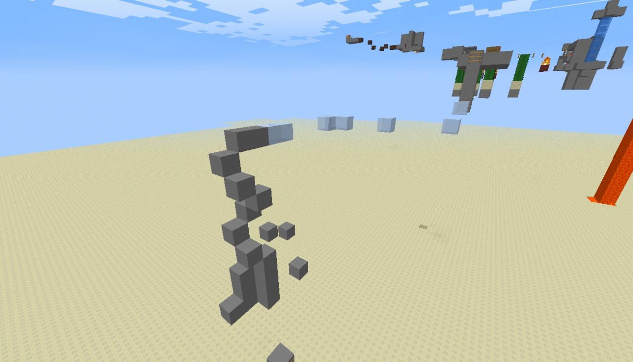 Damn Hard Parkour Minecraft Map